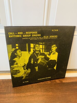 ELLA JENKINS: call and response, rhythmic group singing NMint ...