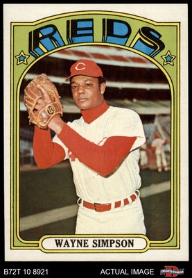 1972 Topps #762 Wayne Simpson Reds 7 - NM | eBay