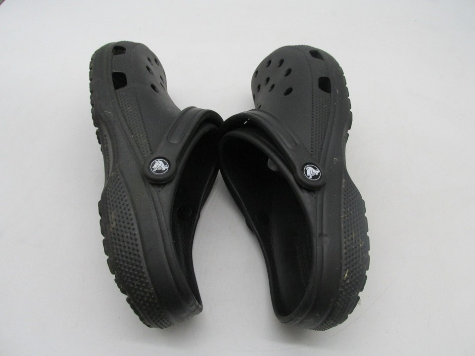 CROC Size 12 Men's Black Clogs. Pre Loved | eBay UK