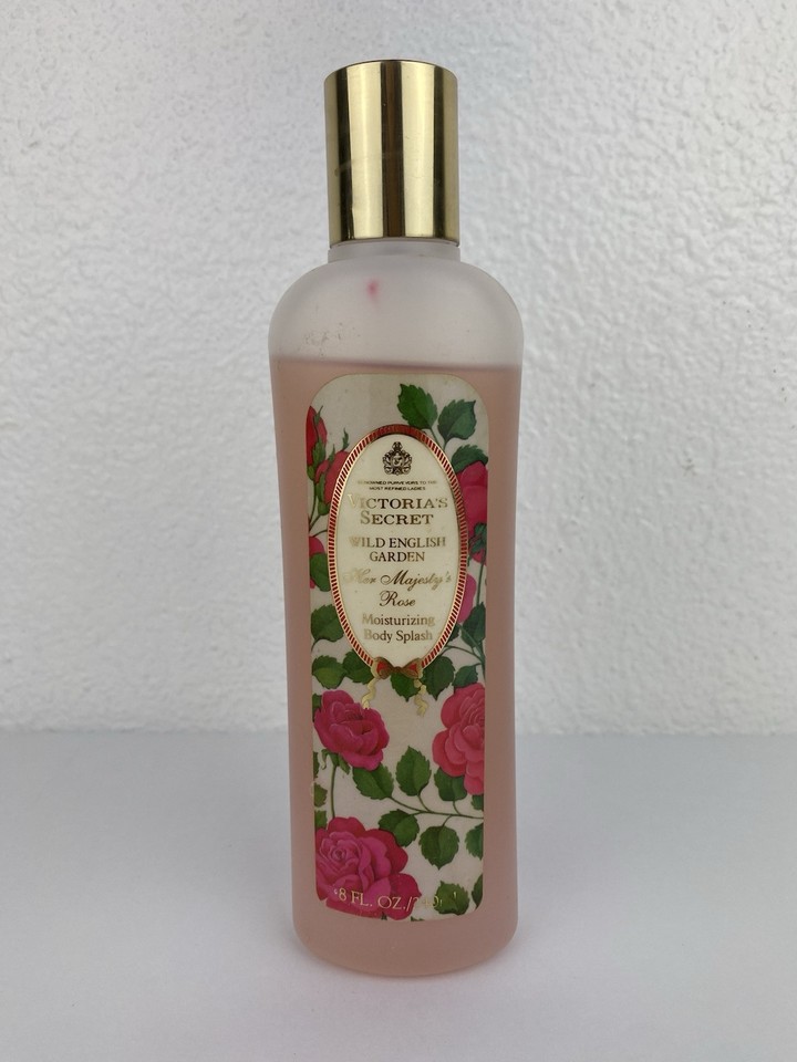 VTG Victorias Secret Wild English Garden Rose Moisturizing Body Splash ...