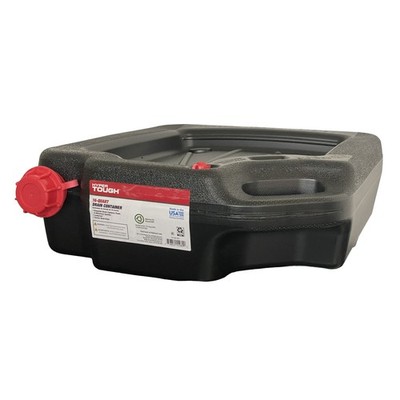 Oil Change Drain Container 16 Quart Large Pan leak-proof High Capacity ...