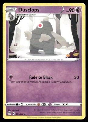 Pokémon TCG Pokémon Dusclops Regular | eBay