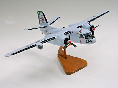 S2E S-2 Grumman Tracker S-2E Airplane Desktop Wood Model Small New | eBay
