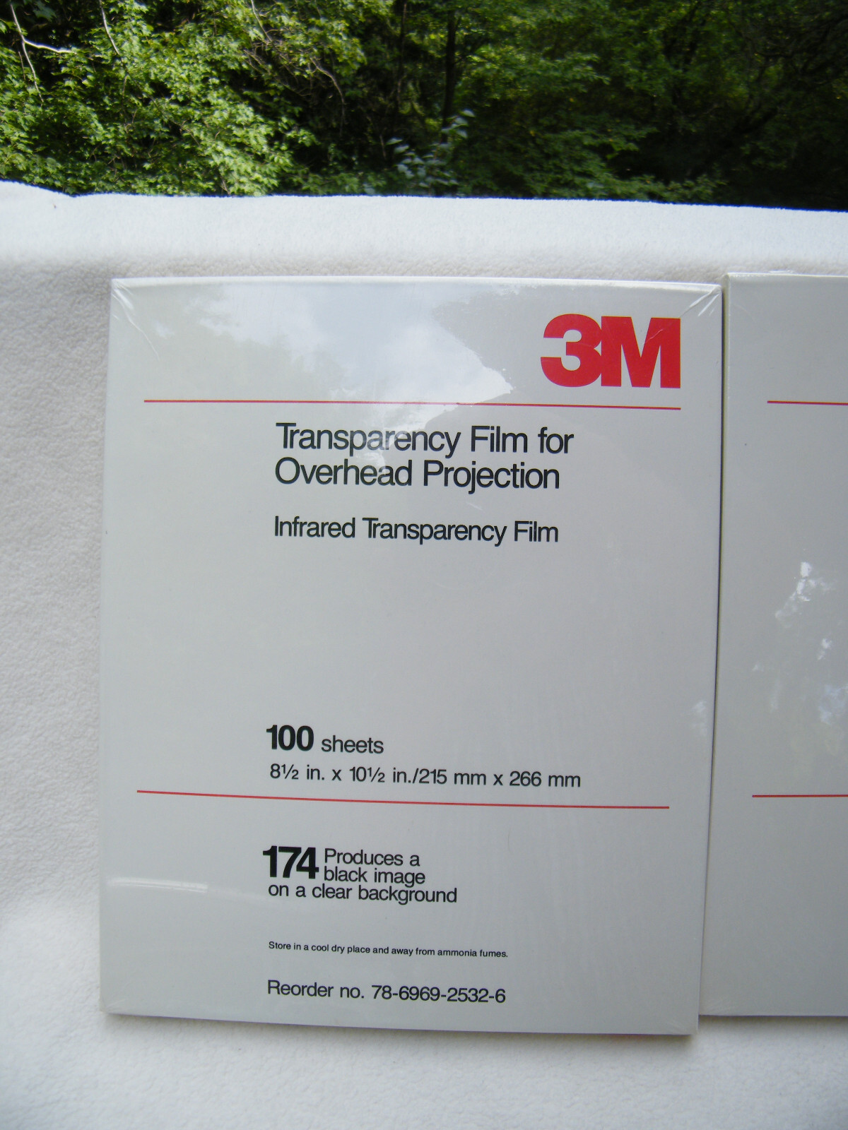 3M Transparency Film for Overhead Projector - 4 Packs of 100 8.5" x 10. ...