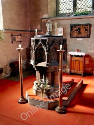 Photo 6x4 Interior of the Church of St Swithin, Lincoln Close-up of the ...