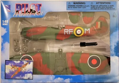 New Ray - 1:48 Scale Pilot Model Kit Spit Fire (BBNR20217SF) | eBay