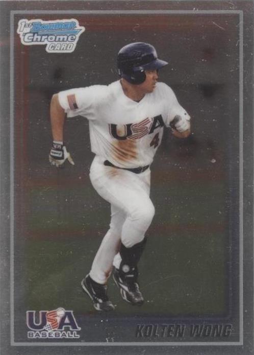 2010 Bowman Chrome - USA Team Kolten Wong #USA-BC21 (RC) for sale ...