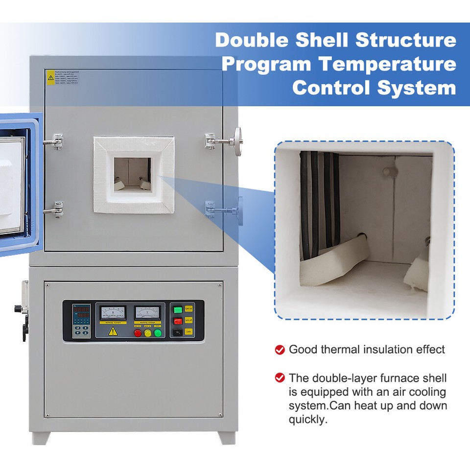 1700℃ Vacuum Case Hardening Furnace Heat Treatment Inert Gas Atmosphere ...