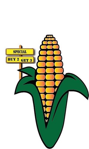 Corn on the Cob Corn Feast Funny Decal Sticker P887 | eBay