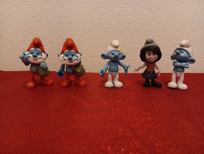 Smurfs Lot Of 5 Toy Figures | eBay