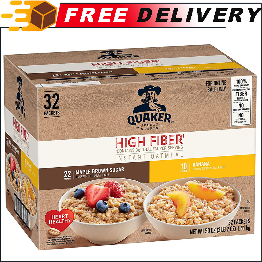 Quaker Instant Oatmeal Maple Brown Sugar 10 Count Boxes Amazon.com: