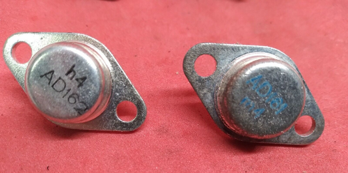 AD161 + AD162 TRANSISTOR PAIR. new old stock VINTAGE RADIO ETC PARTS ...