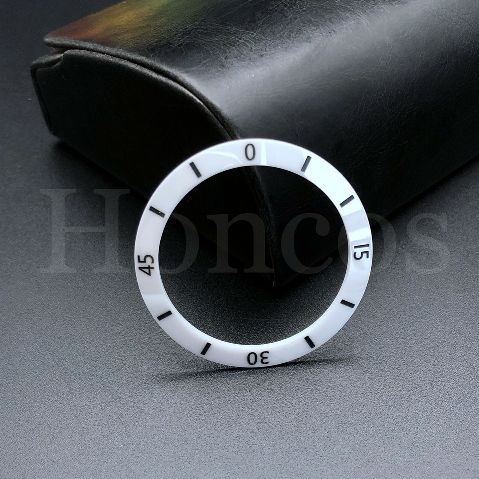 Ceramic Black White watch Bezel Ring Insert Fits for Chanel J12 40 38 ...