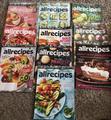 All Recipes Magazines Lot Of 10 | eBay