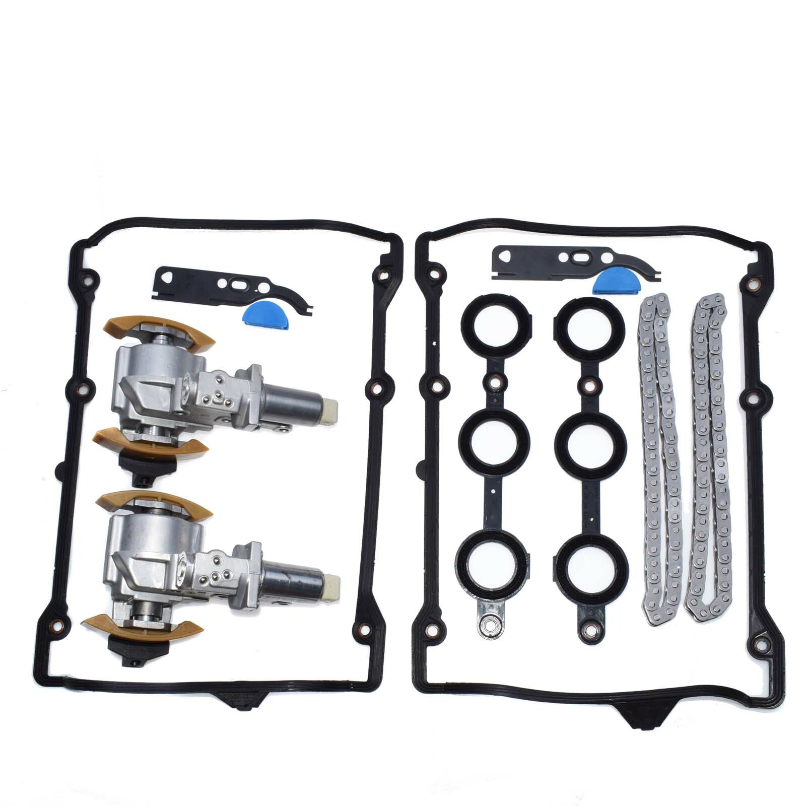 Timing Chain Tensioner Valve Gaskets Set 8Pcs For VW Passat Audi A4 A6 ...