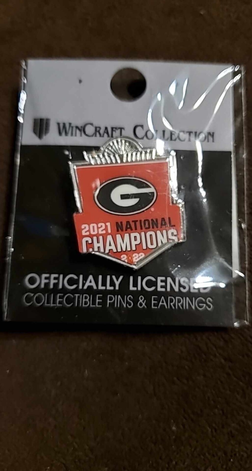 2021-2022 National Champions Georgia Game Lapel Pin | eBay