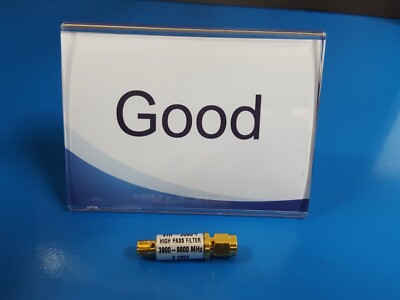 MINI-CIRCUITS VHF-3500+ : 15542 HIGH PASS FILTER 3900-9800 MHz - 1052 ...