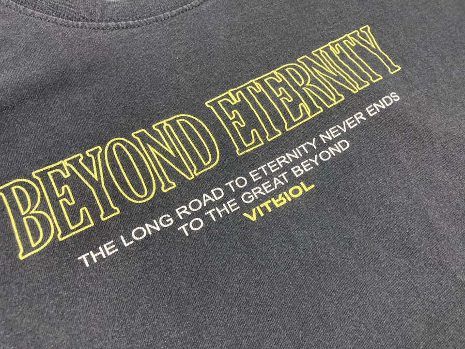 Vitriol Beyond Eternity Grim Reaper Graphic T-shirt Men XXL Black Short ...
