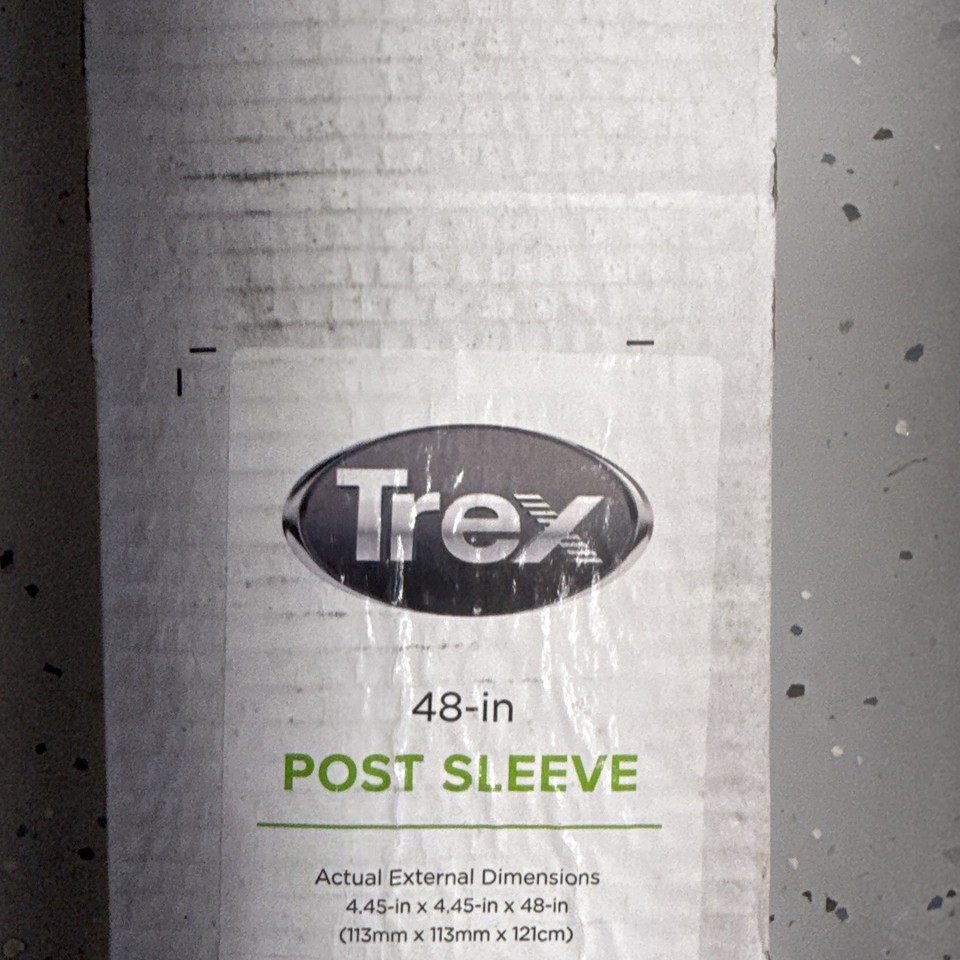 Trex Post Sleeve 4x4x48-in | eBay