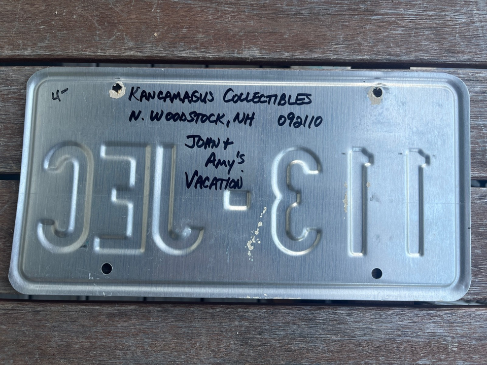 1999 Washington License Plate 113 JEC | eBay