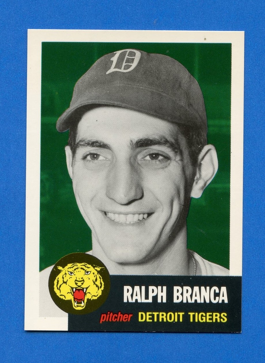 1953 Topps Archives #293 Ralph Branca -- Detroit Tigers | eBay