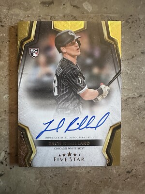 2024 Topps Five Star ZACH REMILLARD RC Rookie Auto On-Card #FSA-ZR ...