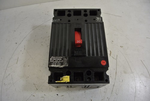 GE General Electric THED136030 THED 3 Pole 600 Volt 30 Amp Circuit ...