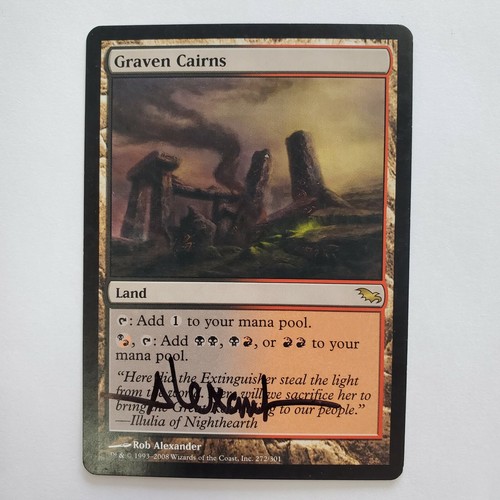 SIGNED GRAVEN CAIRNS SHADOWMOOR ROB ALEXANDER MTG MP | eBay