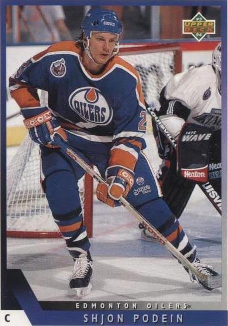 1993-94 Upper Deck - Shjon Podein #60 (RC) for sale online | eBay