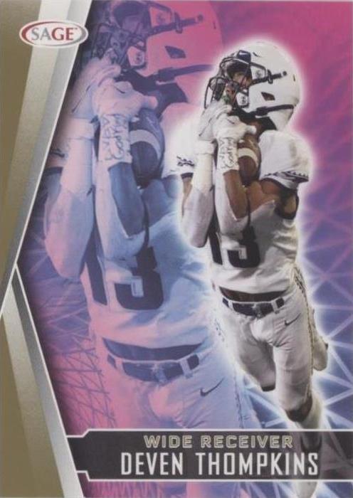 2022 SAGE High Series - Deven Thompkins #161 Hobby (RC) for sale online ...