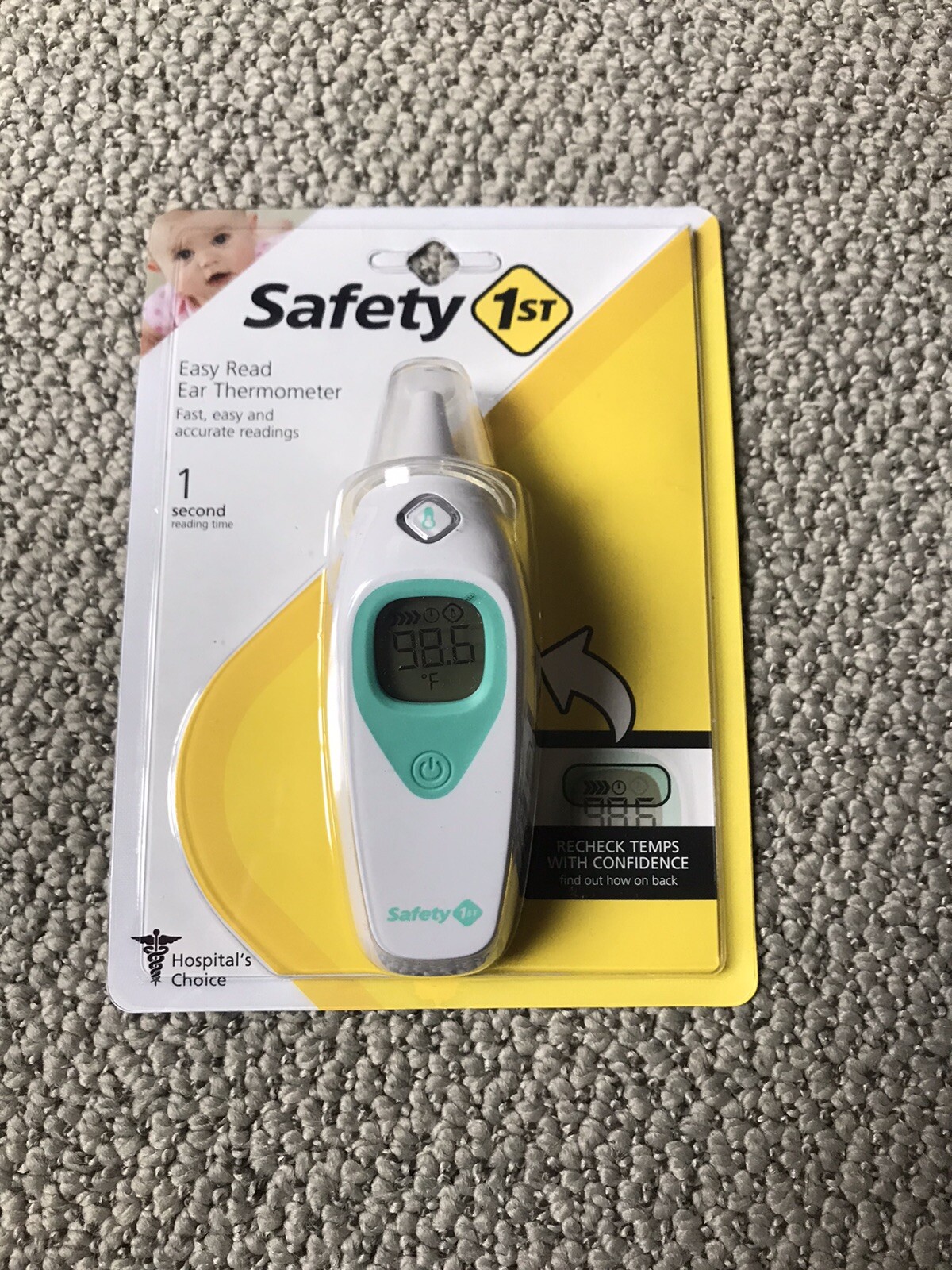 Safety 1st® - Easy Read Ear Thermometer Ships Fast | eBay