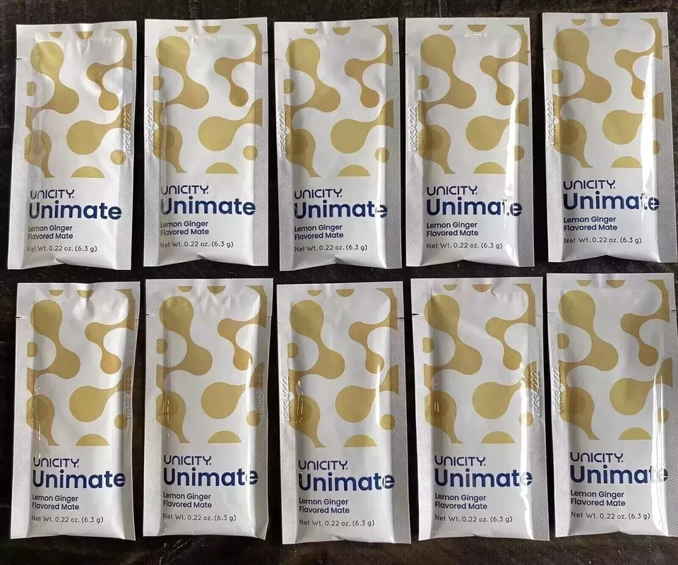UNICITY UNIMATE - 10 SACHETS LOOSE, 63 GM. GREEN MATE LEAF POWDER ...