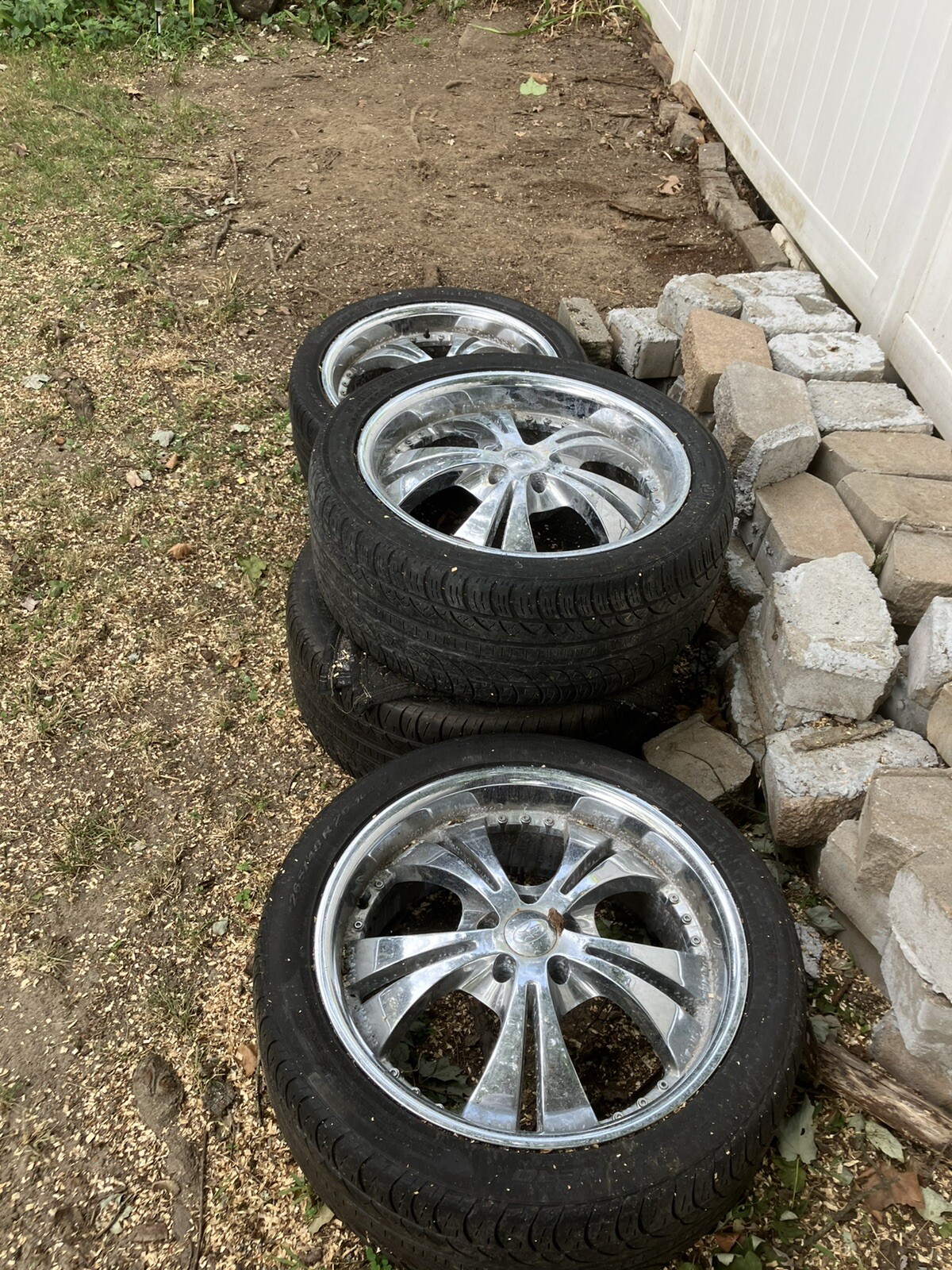 20 inch chrome rims set of 4 | eBay