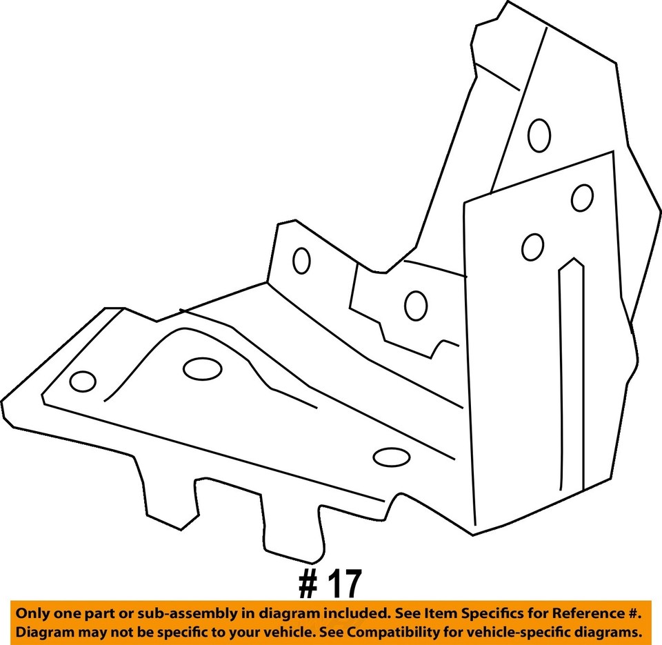 GM OEM 19-22 Silverado 1500 LD Fender Fender Components-Bracket ...