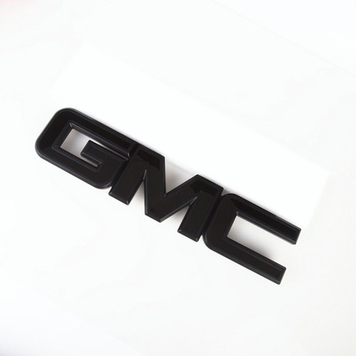 2015-2019 GMC Sierra Front Grille Letter Logo Emblem Adhesive Nameplate ...