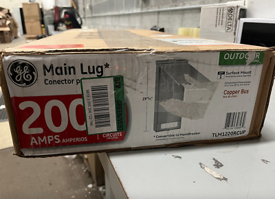 GE PowerMark Gold 200 Amp 12-Space 24-Circuit Outdoor Circuit Breaker ...