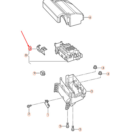NEW VOLKSWAGEN BEETLE A5 MAIN FUSE LHD 5C0937629F OEM | eBay