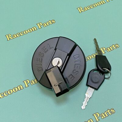 For John Deere Tractor Lockable Fuel Tank Cap AL113086 AL113087 ...