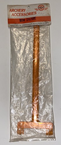 Vintage Target Archery Accessories Bow Square T Ruler NOS Sealed | eBay