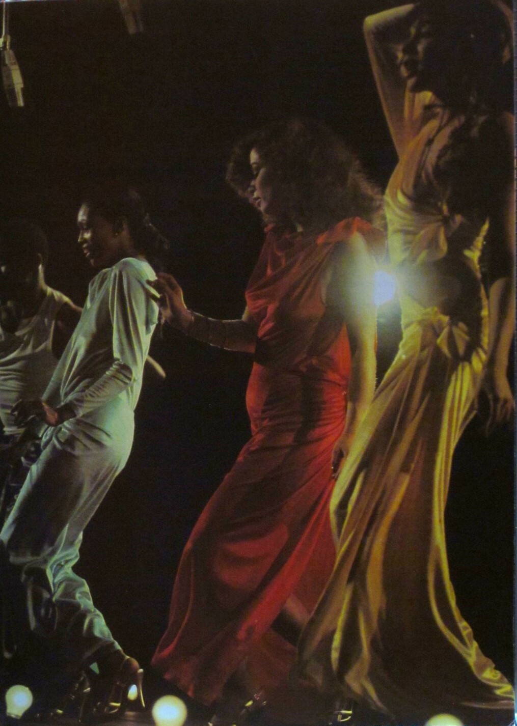 HOT GOSSIP live clipping 1970s color photo Kenny Everett disco Arlene ...
