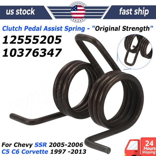 Clutch Pedal Spring 12555205 For C5 C6 Corvette 1997 -2013,Chevy SSR ...