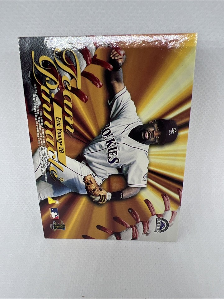 1997 Pinnacle Team Pinnacle Chuck Knoblauch/Eric Young Minnesota Twins ...