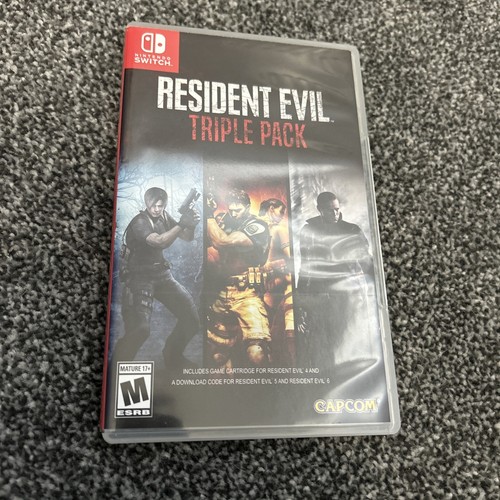 RESIDENT EVIL TRIPLE PACK NINTENDO SWITCH (Resident Evil 4 only) | eBay UK