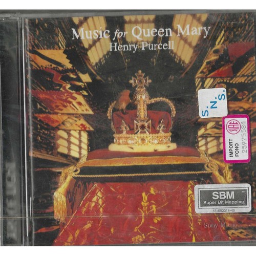 Henry Purcell CD Music For Queen Mary / sony Classical – Sk 66243 ...