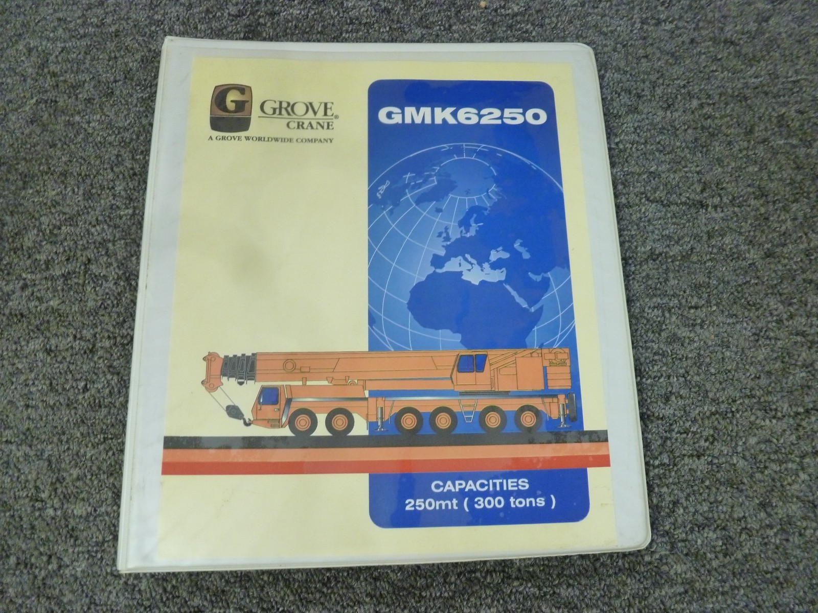 Grove GMK6250 All Terrain Crane Load Capacities Charts & Specifications ...