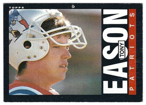 1985 Topps #323 Tony Eason Rookie New England Patriots | eBay