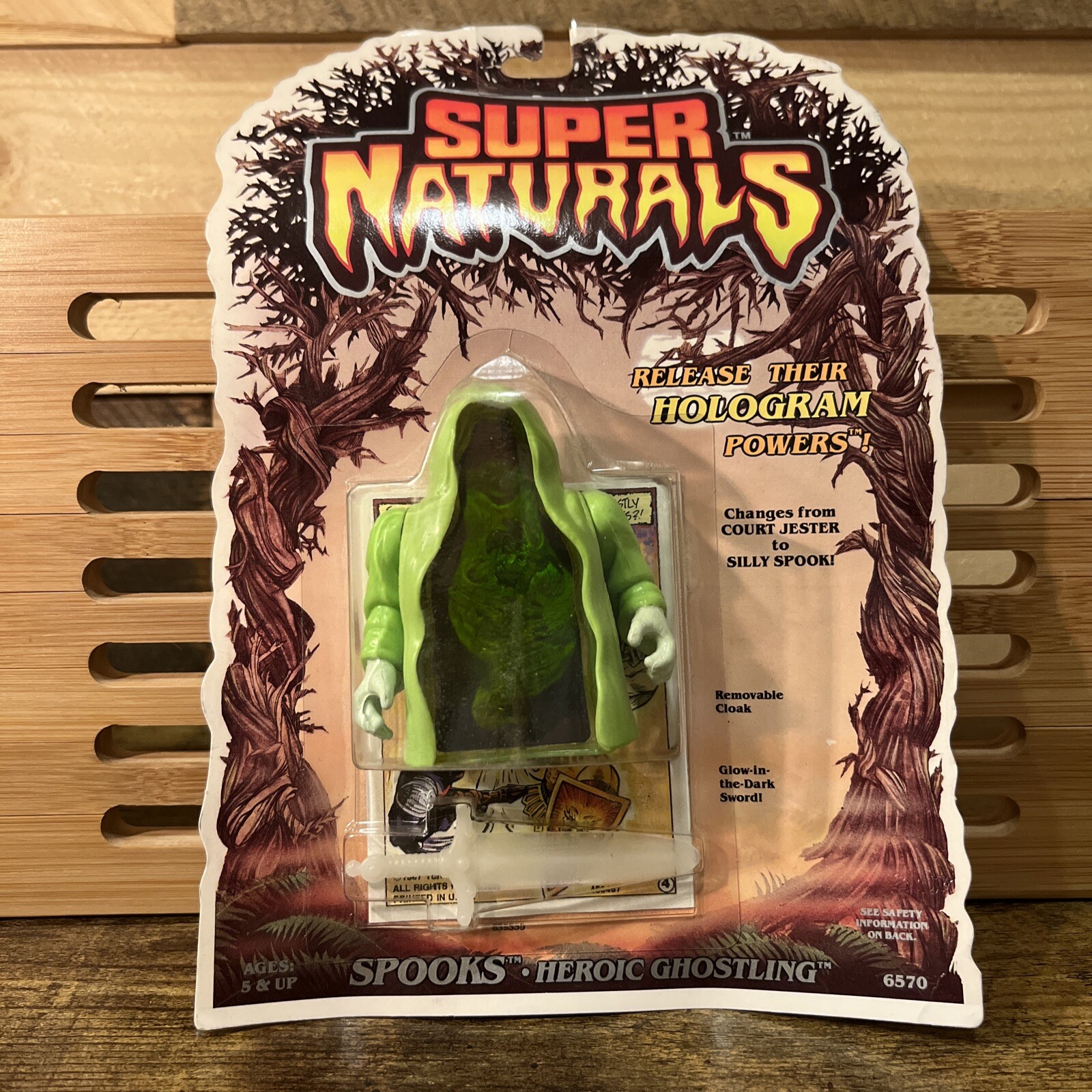 Super Naturals Spooks Heroic Ghostling Figure 1986 Tonka #6570 NEW | eBay