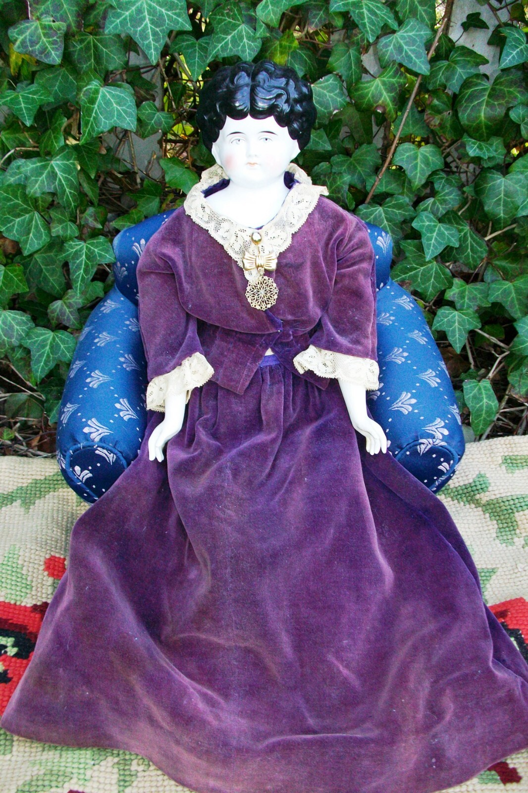 Spring Cleaning Sale: The Governess: Large Antique German Chinahead ...