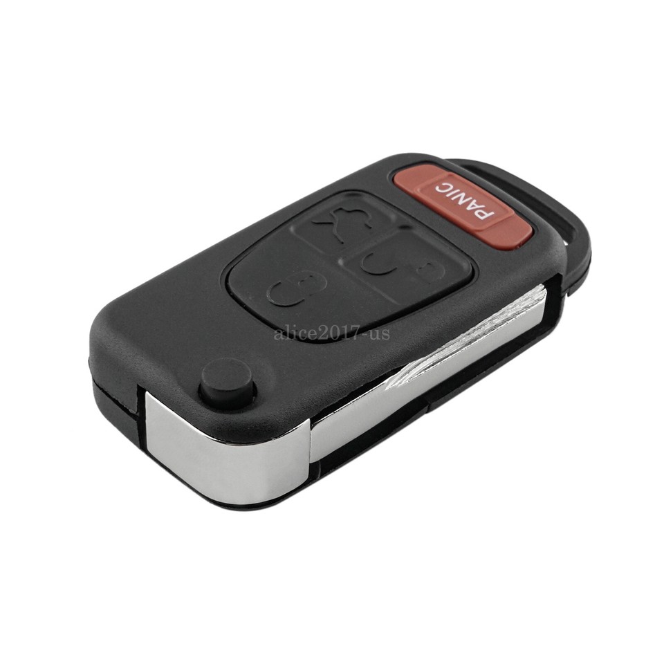 2 Remote Key Shell Case for Mercedes Benz ML320 1998 1999 200 2001 2002 ...