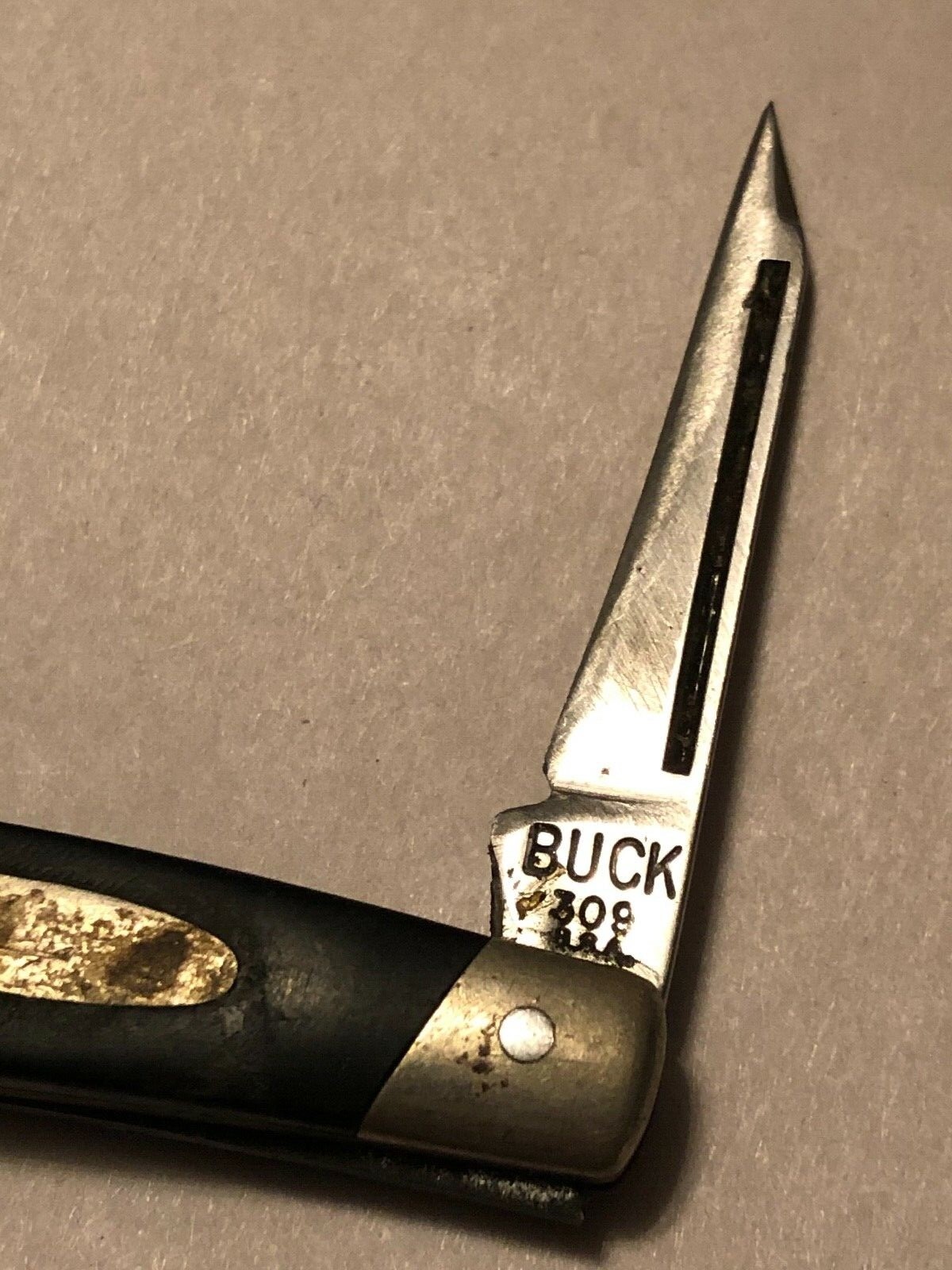 Vintage Buck 309 2 Blade Folding USA Made Pocketknife | eBay